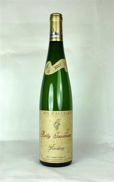 2007 Rolly Gassmann Riesling, France, Alsace - CellarTracker