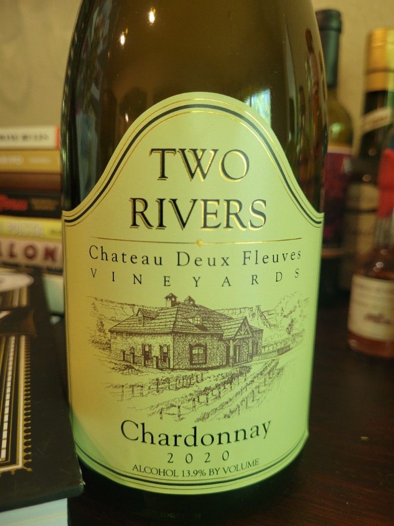 2020 Two Rivers Chardonnay Château Deux Fleuves, USA, Colorado, Grand ...