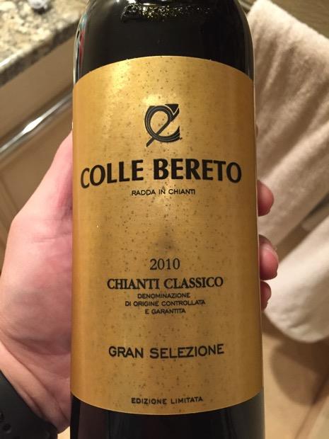 2010 Colle Bereto Chianti Classico Gran Selezione, Italy, Tuscany ...