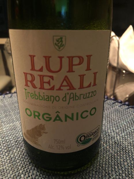 2019 Lupi reali Trebbiano d'Abruzzo, Italy, Abruzzi, Trebbiano d ...