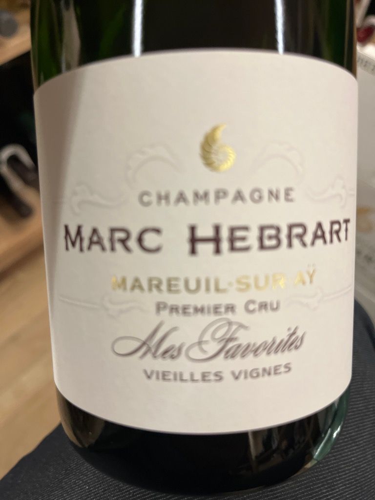 2024 Marc Hébrart Champagne Premier Cru Mes Favorites Vieilles Vignes ...