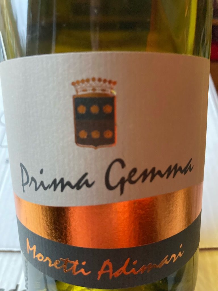 2020 Moretti Adimari Piemonte Chardonnay Prima Gemma, Italy, Piedmont ...