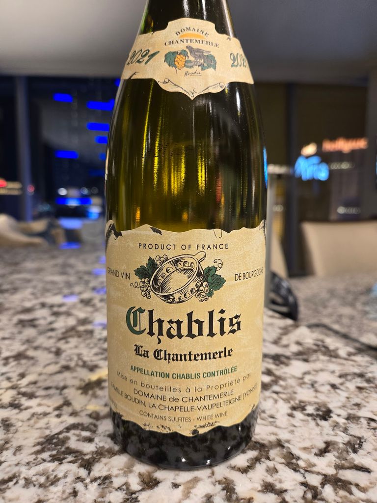 2021 Domaine de Chantemerle Chablis La Chantemerle, France, Burgundy ...