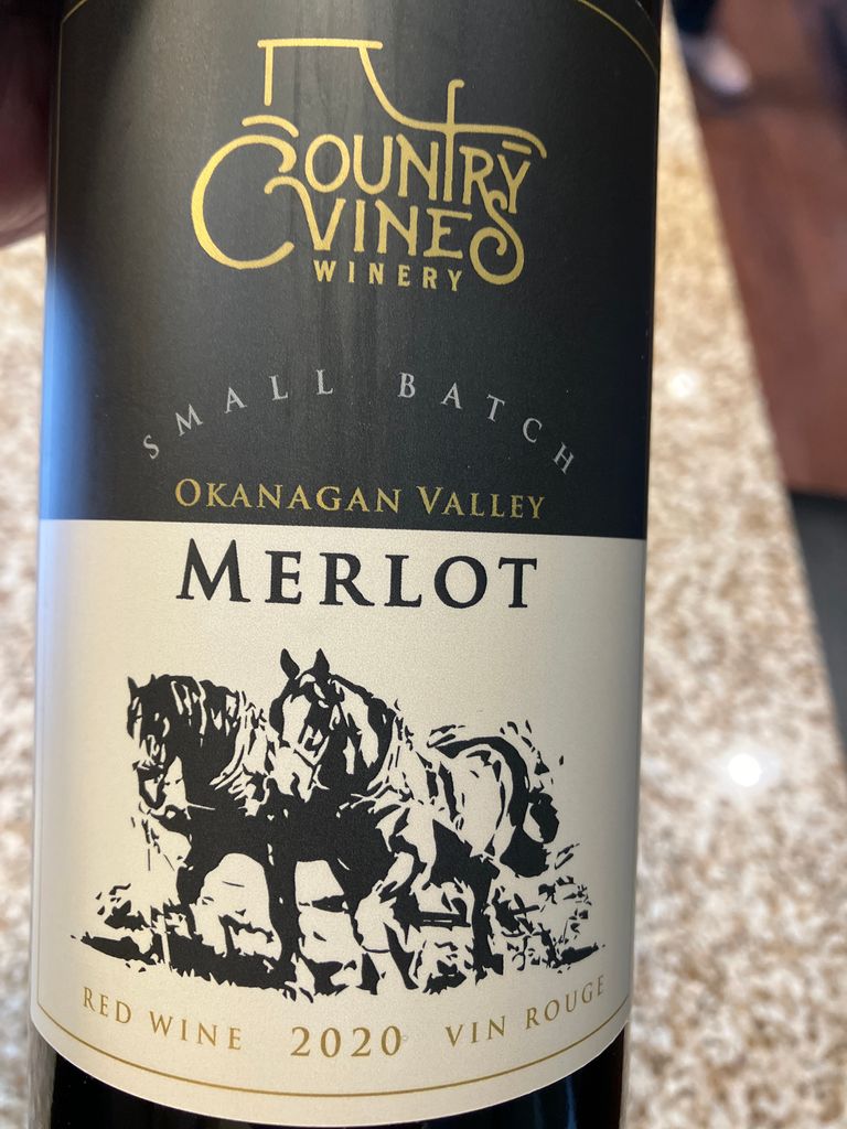 2020 Country Vines Merlot, Canada, British Columbia - CellarTracker