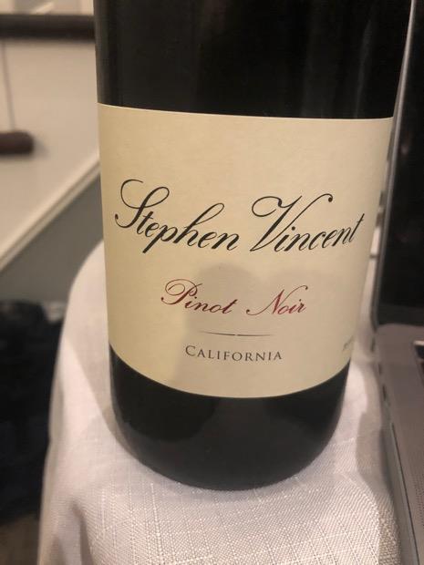 2011 Stephen Vincent Pinot Noir, USA, California - CellarTracker