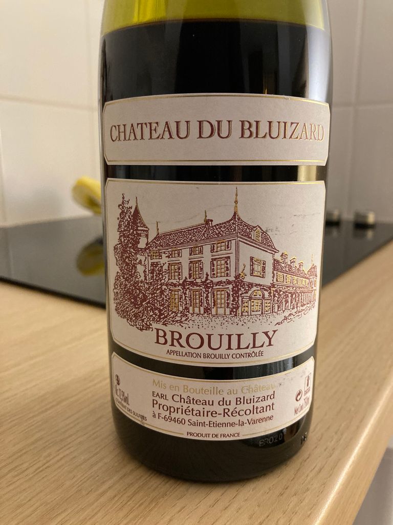 2020 Château de Bluizard Brouilly, France, Burgundy, Beaujolais ...