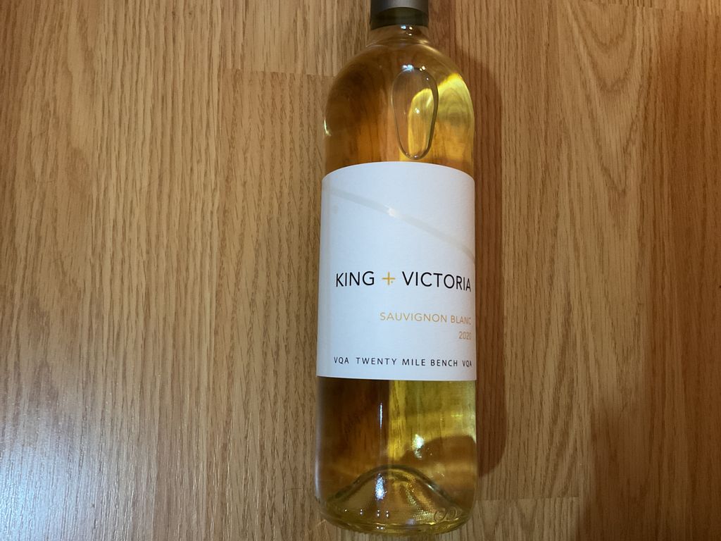 2020 King + Victoria Sauvignon Blanc Hanck Vineyard, Canada, Ontario ...