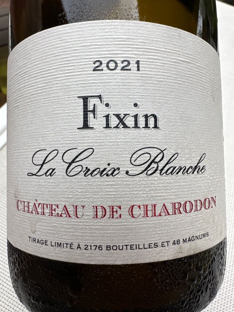 2020 Château de Charodon Fixin La Croix Blanche, France, Burgundy, Côte ...