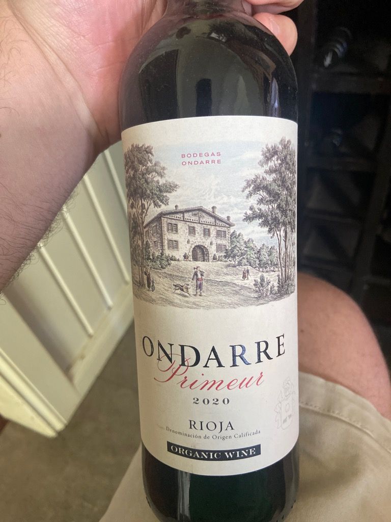 2020 Bodegas Ondarre Rioja Primeur, Spain, La Rioja, Rioja - CellarTracker