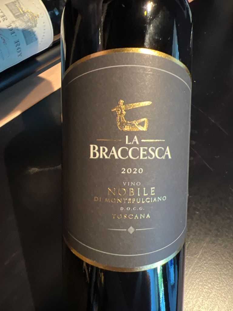 2020 La Braccesca (Antinori) Vino Nobile di Montepulciano, Italy ...