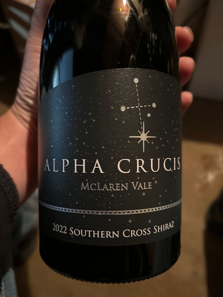 2022 Chalk Hill Wines Shiraz Alpha Crucis Southern Cross, Australia ...
