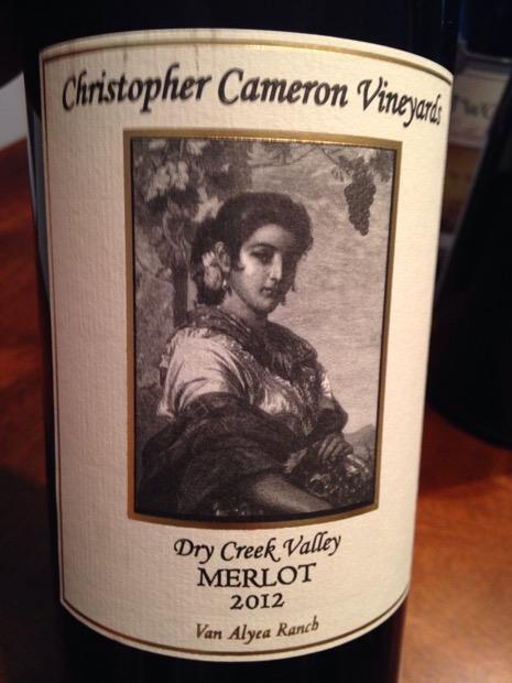 1999 Christopher Cameron Merlot Van Alyea Ranch Lambert Bridge Vineyard ...