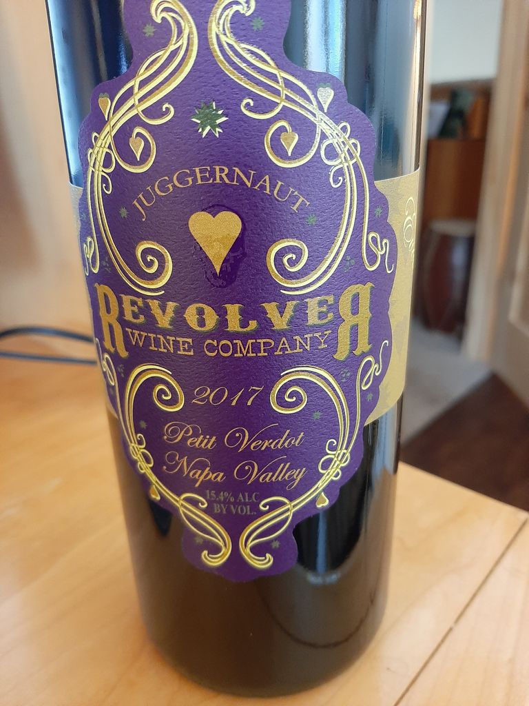 2018 Revolver Wine Company Petit Verdot Juggernaut, USA, California ...