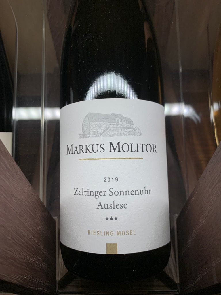 2020 Markus Molitor Zeltinger Sonnenuhr Riesling Auslese (Golden ...