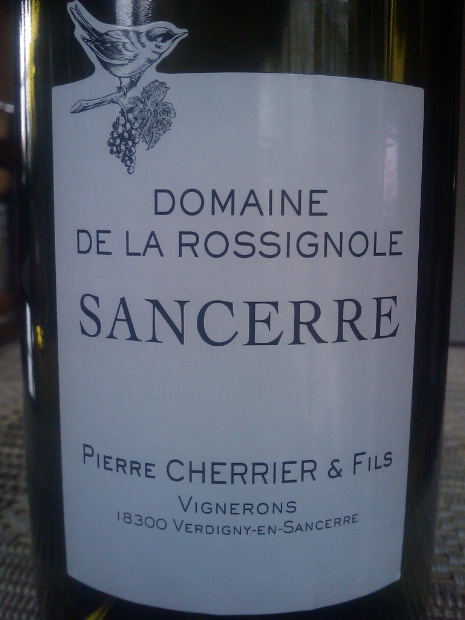 2008 Domaine de la Rossignole Sancerre, France, Loire Valley, Upper ...