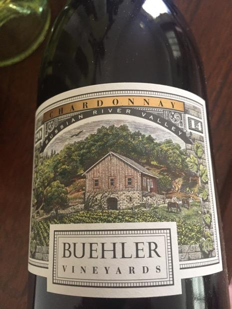 2014 Buehler Vineyards Chardonnay, USA, California, Sonoma County ...