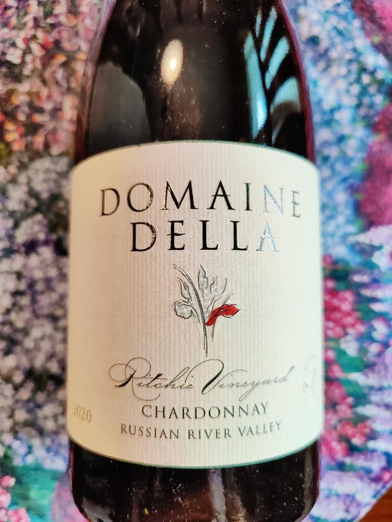 2021 Domaine Della Chardonnay Ritchie Vineyard, USA, California, Sonoma ...