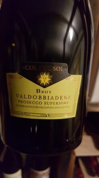 NV Col del Sol Prosecco di Valdobbiadene Brut, Italy, Veneto, Prosecco ...