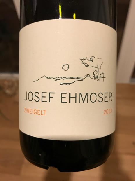 2012 Josef Ehmoser Zweigelt, Austria, Niederösterreich, Wagram ...
