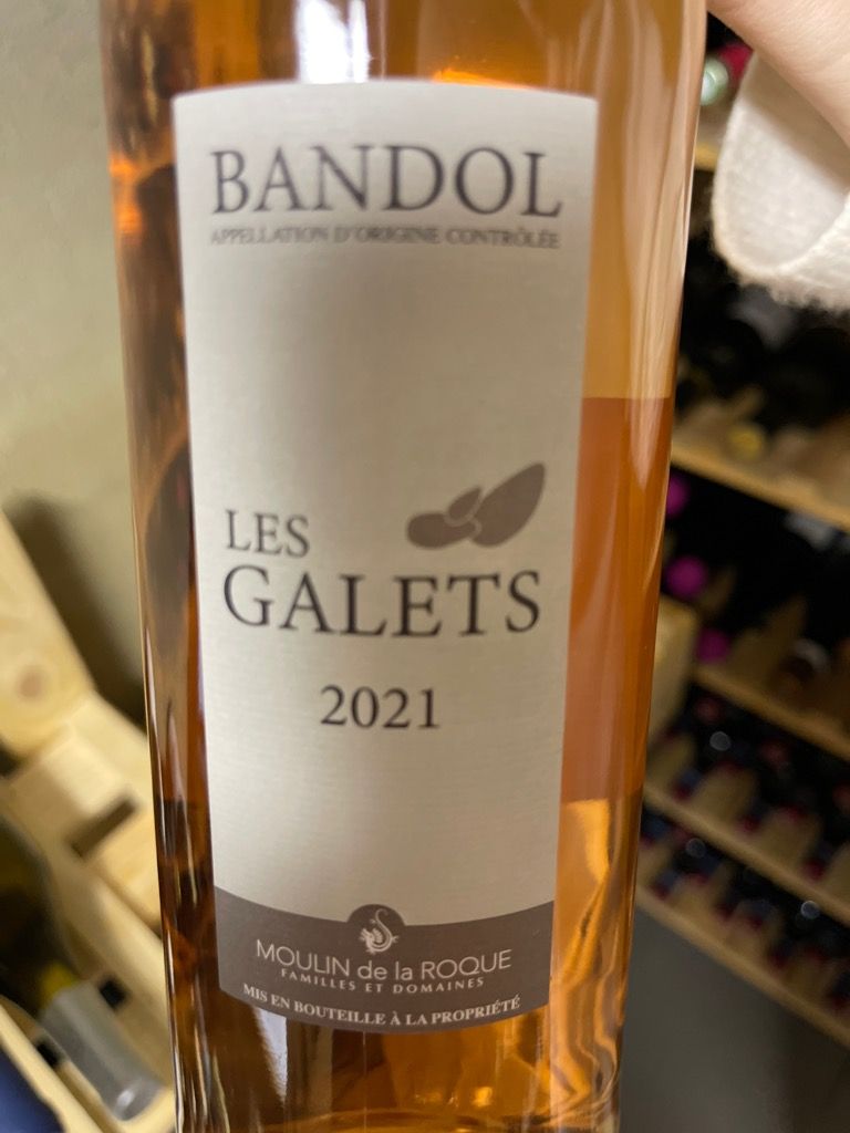 2021 Moulin de la Roque Bandol Les Galets Rosés, France, Provence ...