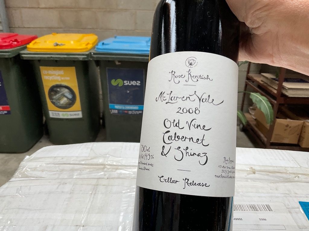 2008 Rose Kentish Old Vine Cabernet & Shiraz, Australia, South ...