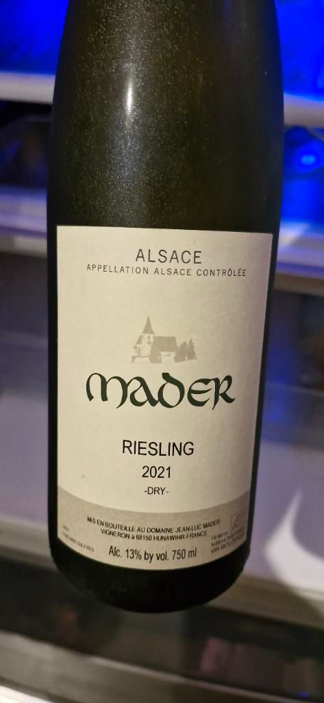 2022 Mader Riesling Rosacker, France, Alsace, Alsace Grand Cru ...