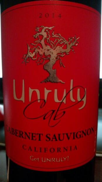 2014 Unruly Wine Cellars Cabernet Sauvignon, USA, California ...