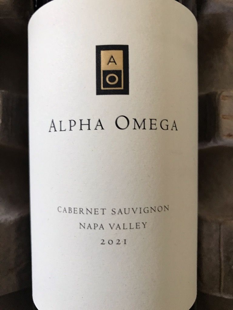 2021 Alpha Omega Cabernet Sauvignon Napa Valley, USA, California, Napa ...