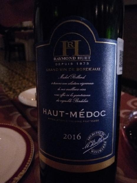 2018 Raymond Huet Haut-Médoc, France, Bordeaux, Médoc, Haut-Médoc ...