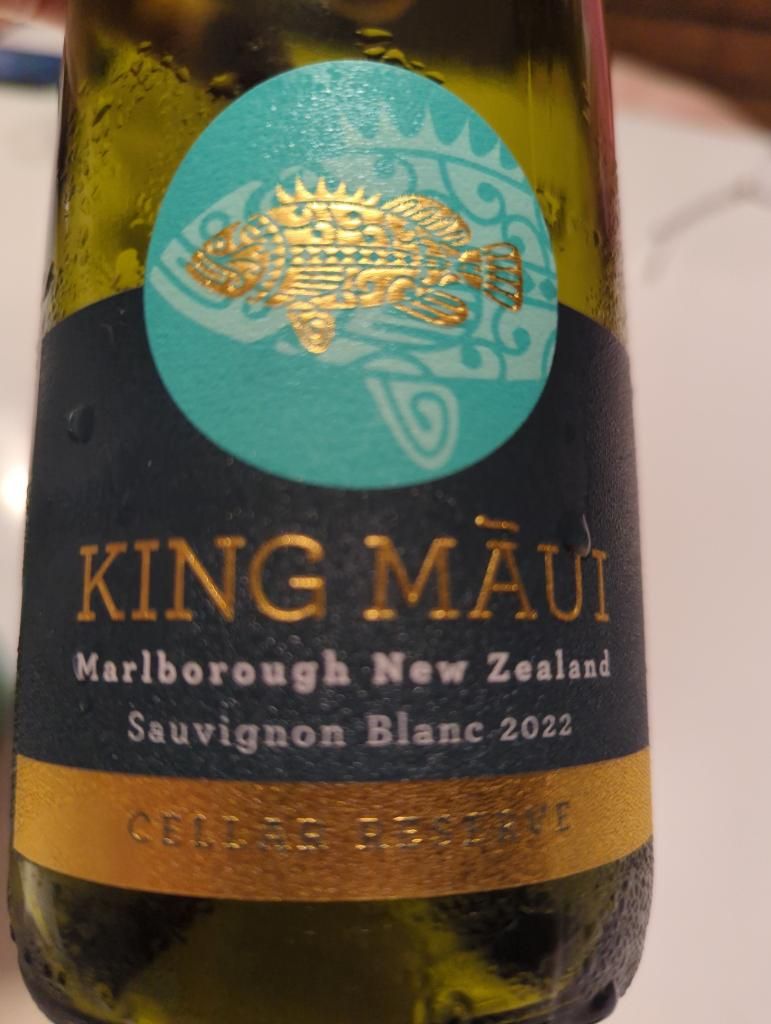 2023 King Maui Sauvignon Blanc Cellar Reserve, New Zealand, South ...