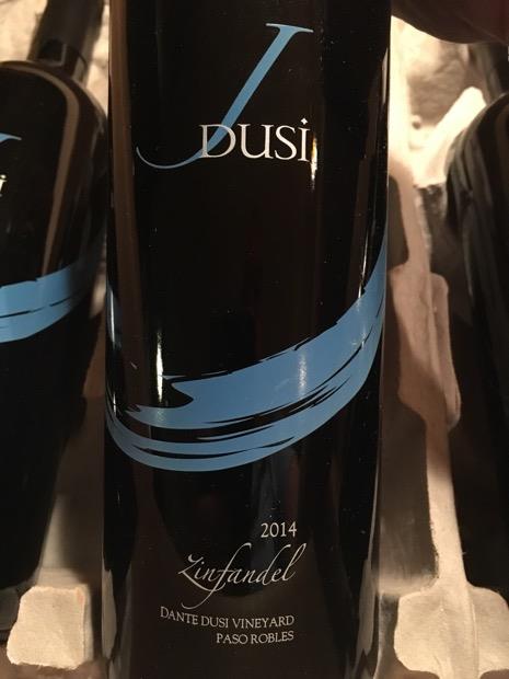 2014 J. Dusi Zinfandel Dante Dusi Vineyard, USA, California, Central ...