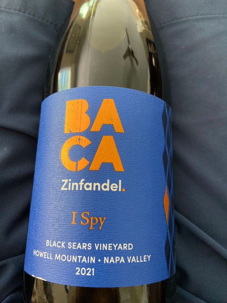 2021 BACA Zinfandel Tug O'War Maffei Vineyard, USA, California, Sonoma ...