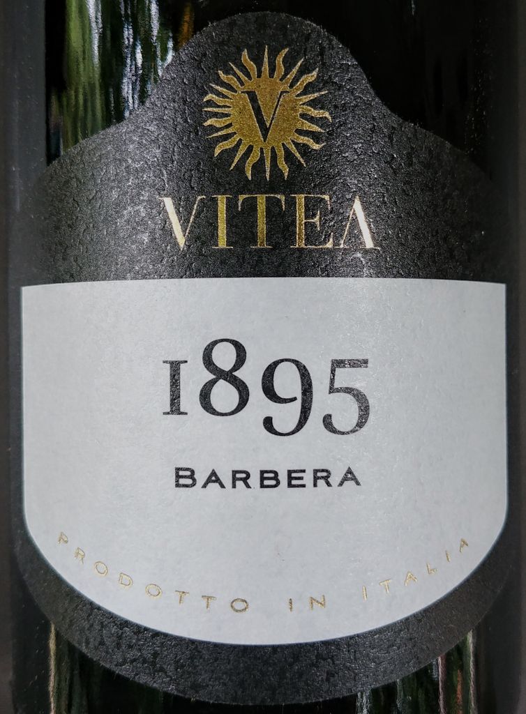 2020 Cantine Vitea Barbera Oltrepò Pavese 1895 Montù Beccaria, Italy, Lombardia, Oltrepò Pavese ...