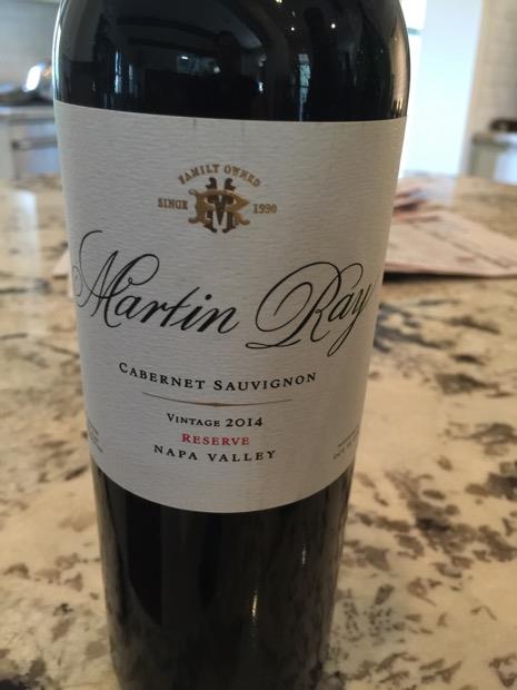 2014 Martin Ray Cabernet Sauvignon Diamond Mountain, USA, California ...