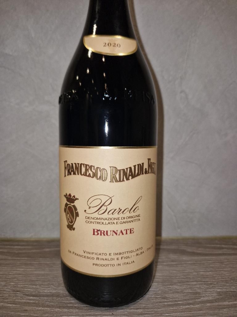 2020 Francesco Rinaldi e Figli Barolo Le Brunate, Italy, Piedmont ...