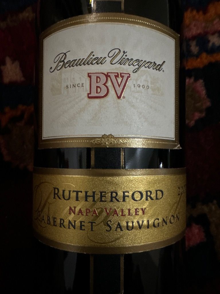 2001 Beaulieu Vineyard Cabernet Sauvignon Rutherford, USA, California ...