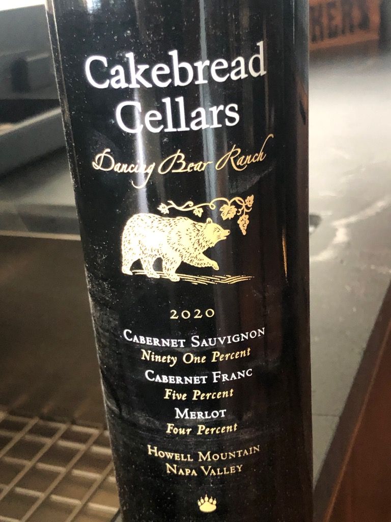 2020 Cakebread Cellars Dancing Bear Ranch, USA, California, Napa Valley ...