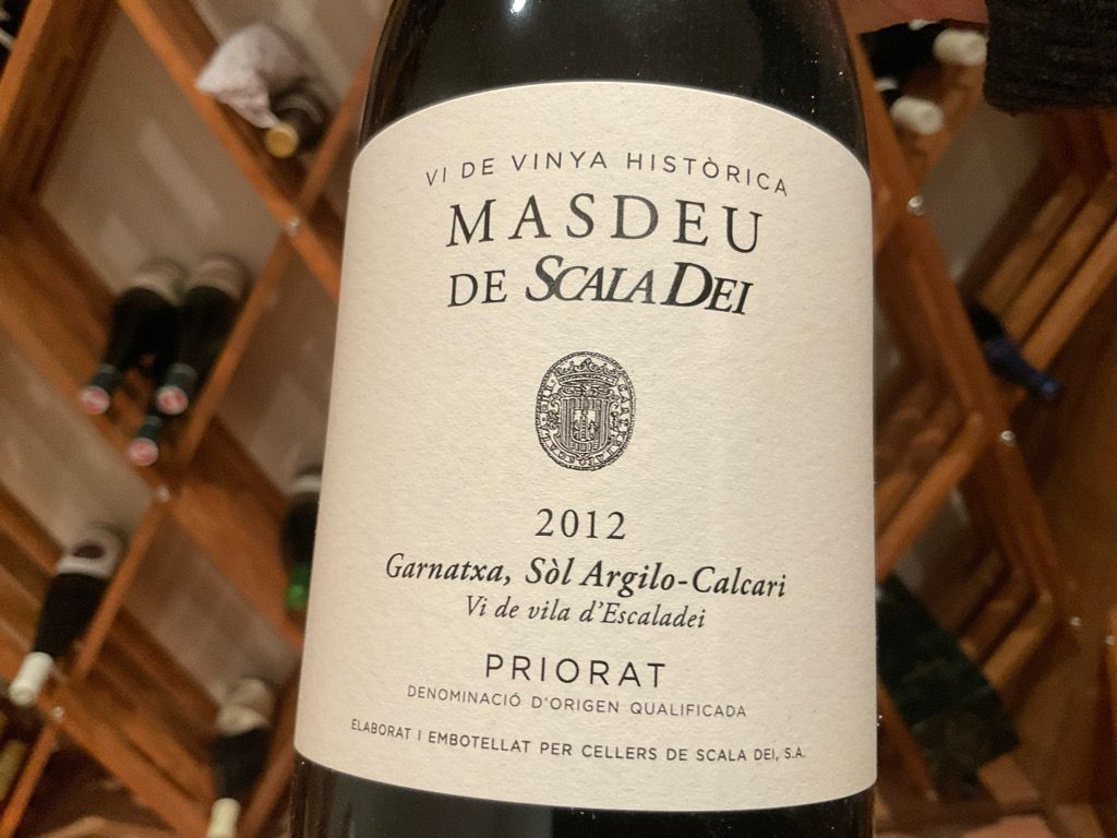 2012 Cellers de Scala Dei Priorat Masdeu de Scala Dei, Spain, Catalunya ...