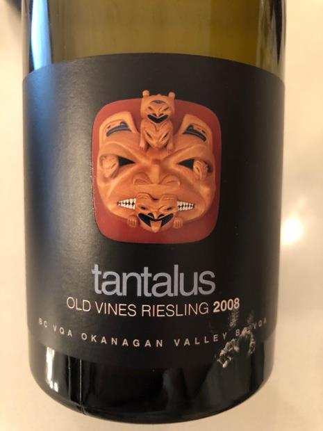 2008 Tantalus Vineyards Riesling Old Vines, Canada, British Columbia ...