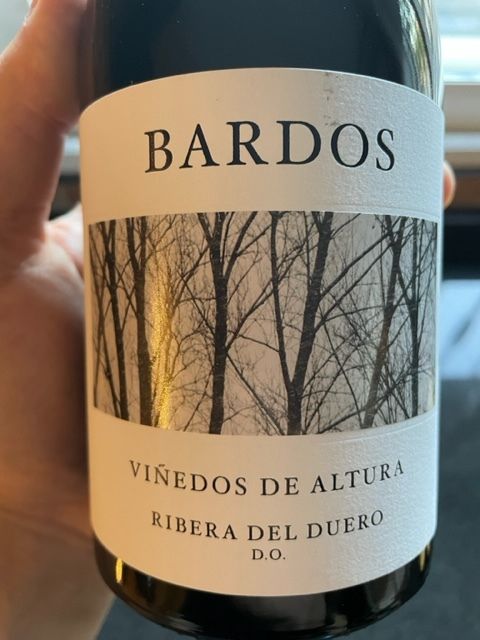 2020 Bodega de Bardos Ribera del Duero Viñedos de Altura, Spain ...