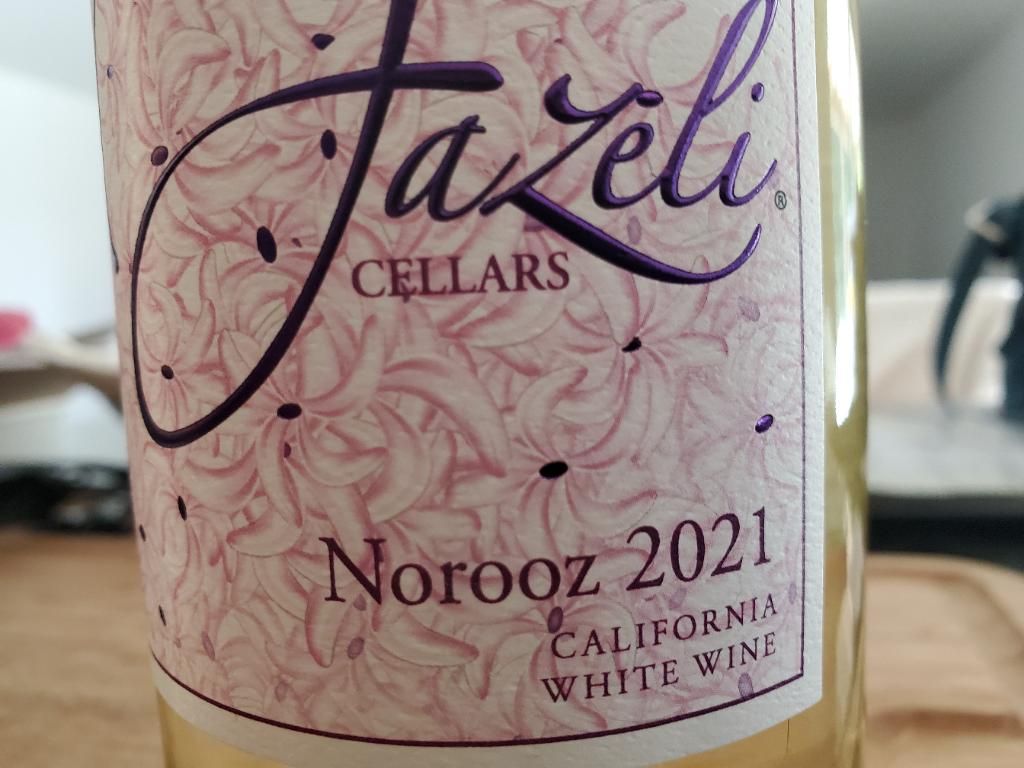 2021 Fazeli Cellars Norooz, USA, California, South Coast, Temecula ...