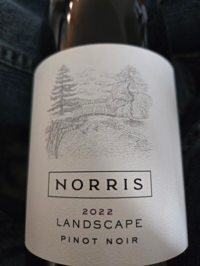 2022 Norris Estate Pinot Noir Norris McKinley Vineyard, USA, Oregon, Willamette Valley, Ribbon ...