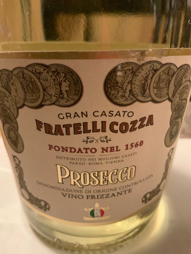 NV Fratelli Cozza Prosecco, Italy, Veneto / Friuli-Venezia Giulia ...