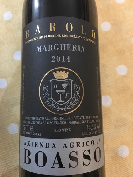 2014 Boasso Barolo Margheria, Italy, Piedmont, Langhe, Barolo ...