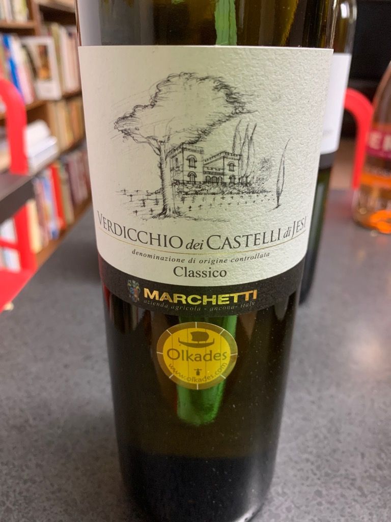 2019 Marchetti Verdicchio dei Castelli di Jesi Classico, Italy, Marche ...