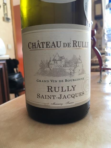2014 Château de Rully Rully Blanc, France, Burgundy, Côte Chalonnaise ...