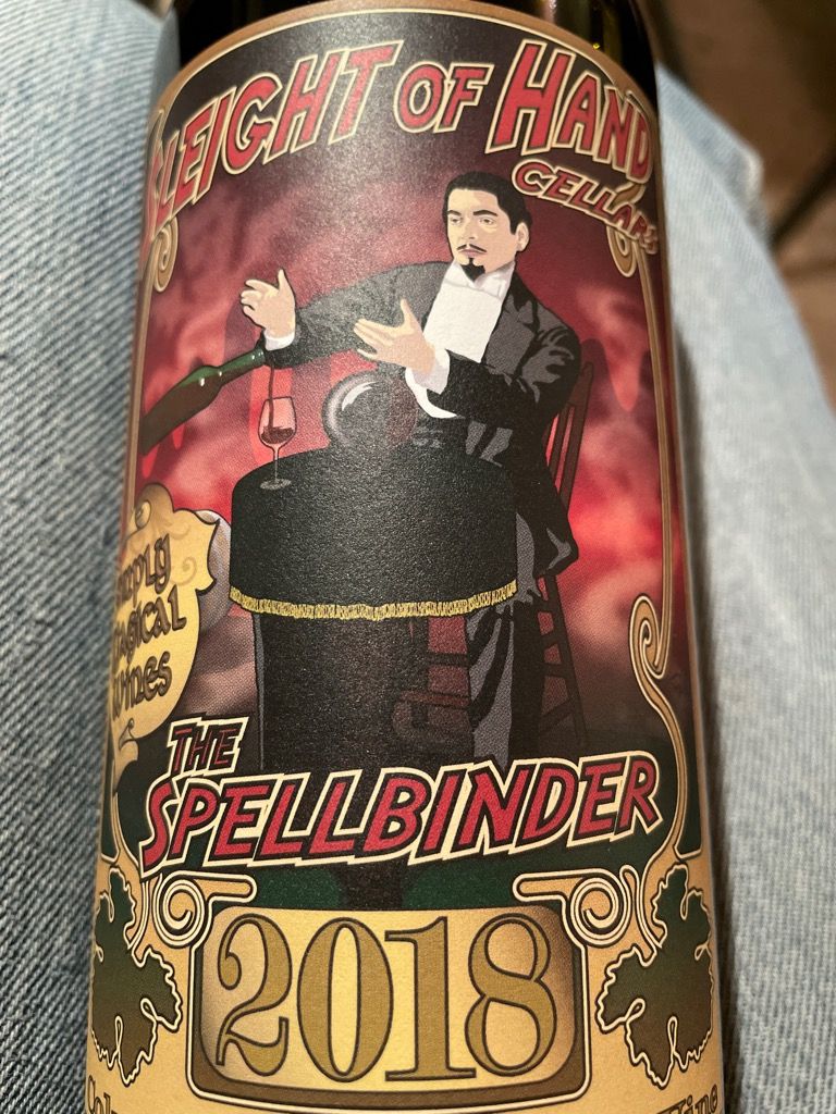 2018 Sleight of Hand The Spellbinder, USA, Washington, Columbia Valley ...