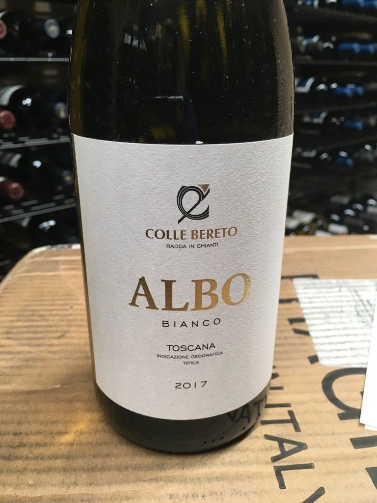 2017 Colle Bereto Albo Bianco Toscana IGT, Italy, Tuscany, Toscana IGT ...