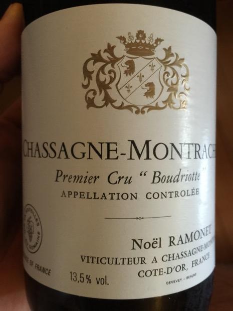 2009 Noël Ramonet Chassagne-Montrachet 1er Cru La Boudriotte Rouge ...