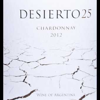 2020 Bodega Del Desierto Chardonnay 25/5, Argentina, La Pampa, Alto ...